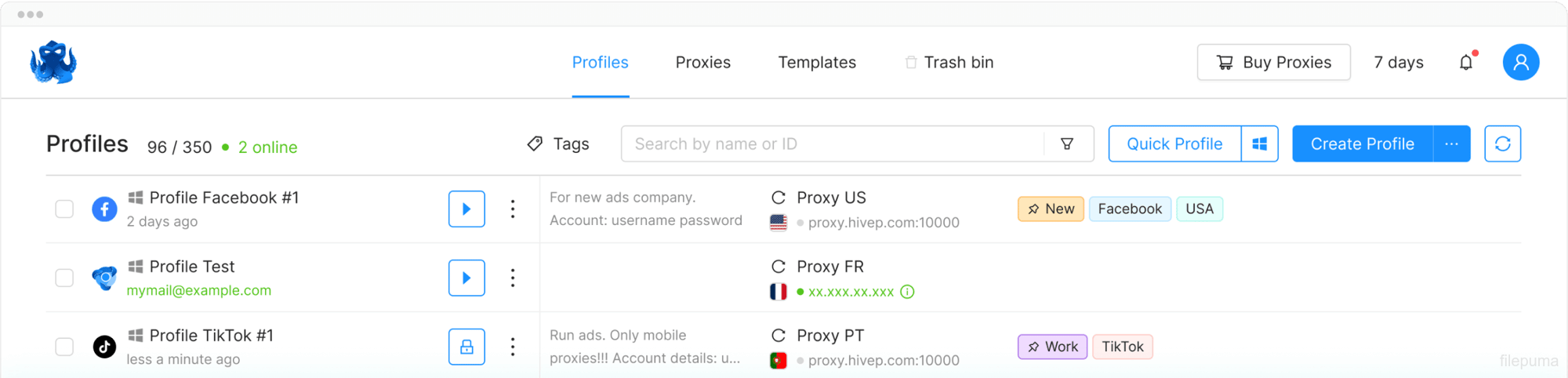 ダウンロード Octo Browser 2.6.9 ために windows - Filepuma.com