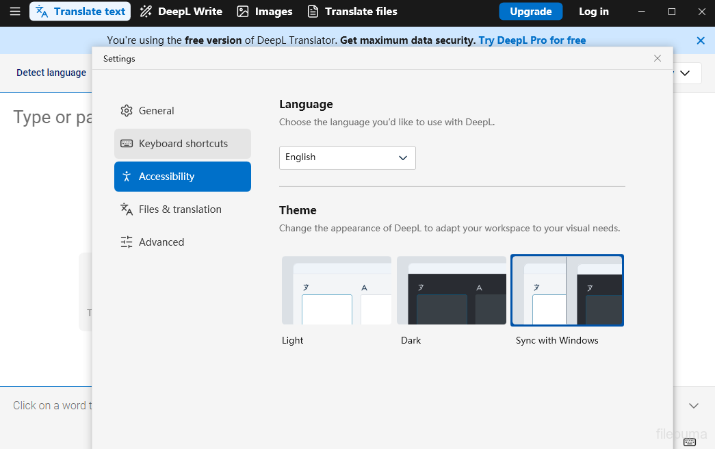 Descargar DeepL 25.7.1 para windows - Filepuma.com