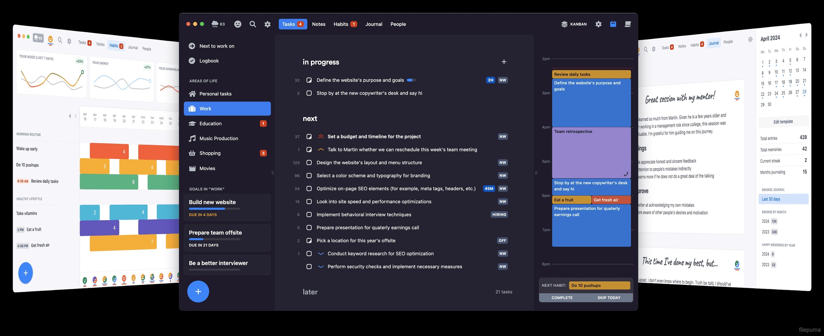 Unduh Lunatask 2.1.20 untuk windows - Filepuma.com
