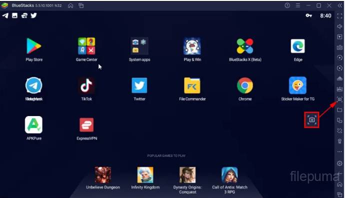 Download BlueStacks App Player 5.3.110.1002 for windows - Filepuma.com