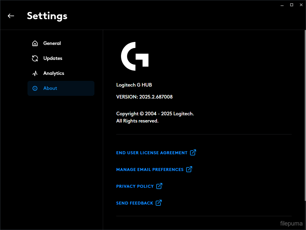 Baixar Logitech G HUB 2025.2.687008 para windows - Filepuma.com