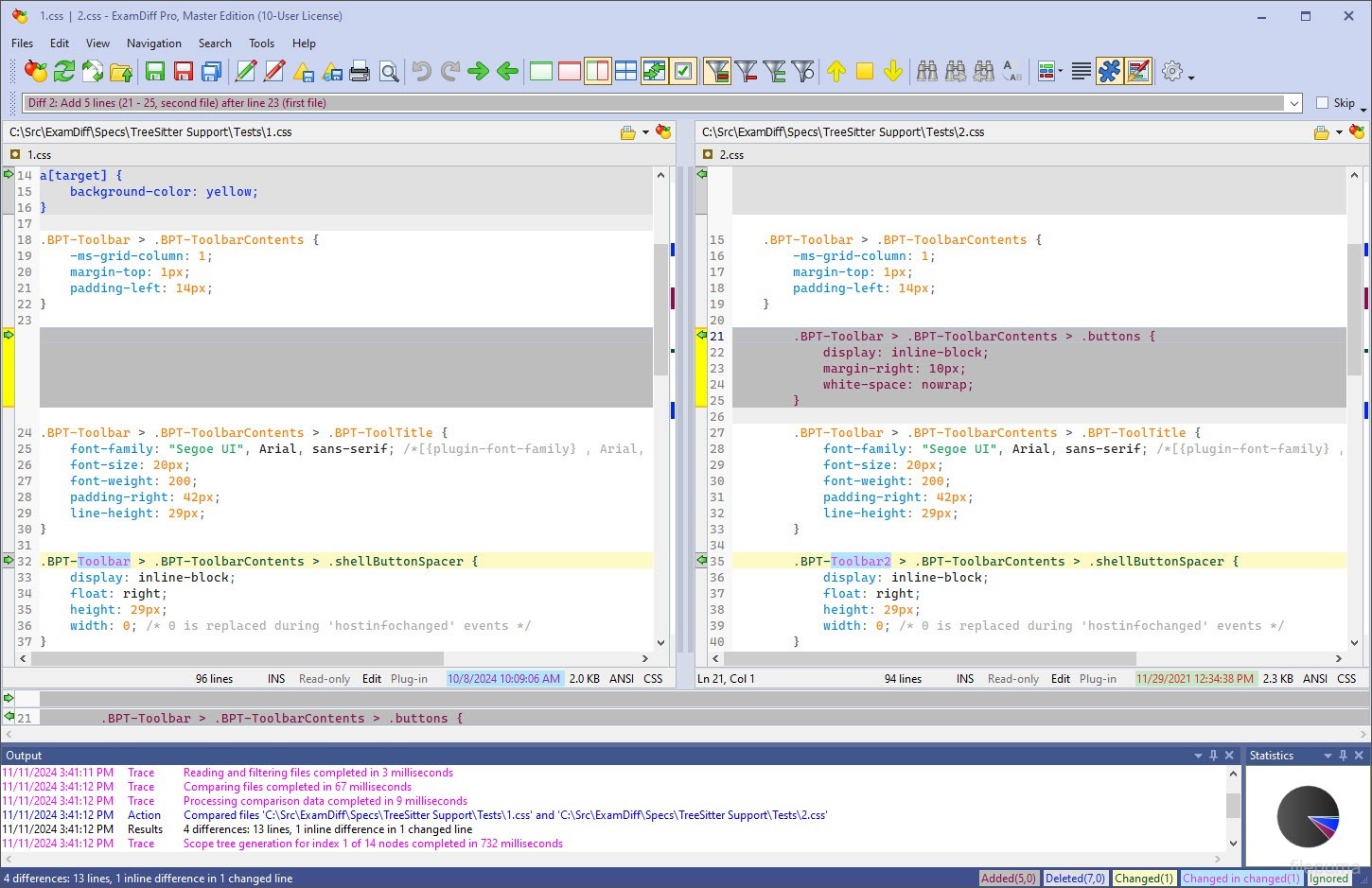 Descargar ExamDiff Pro 16.0.1.15 para windows - Filepuma.com