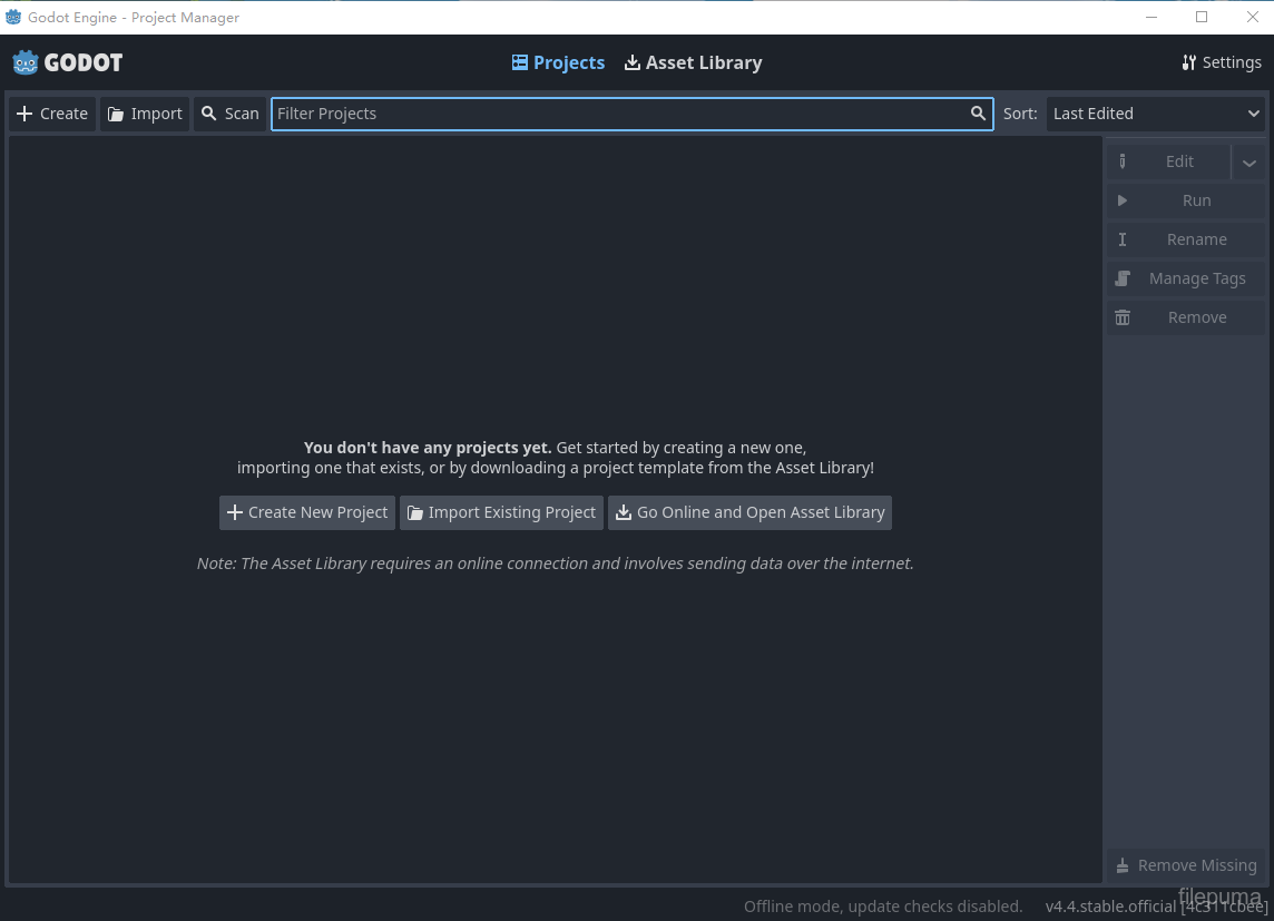 Baixar Godot Engine (32bit) 4.4 para windows - Filepuma.com
