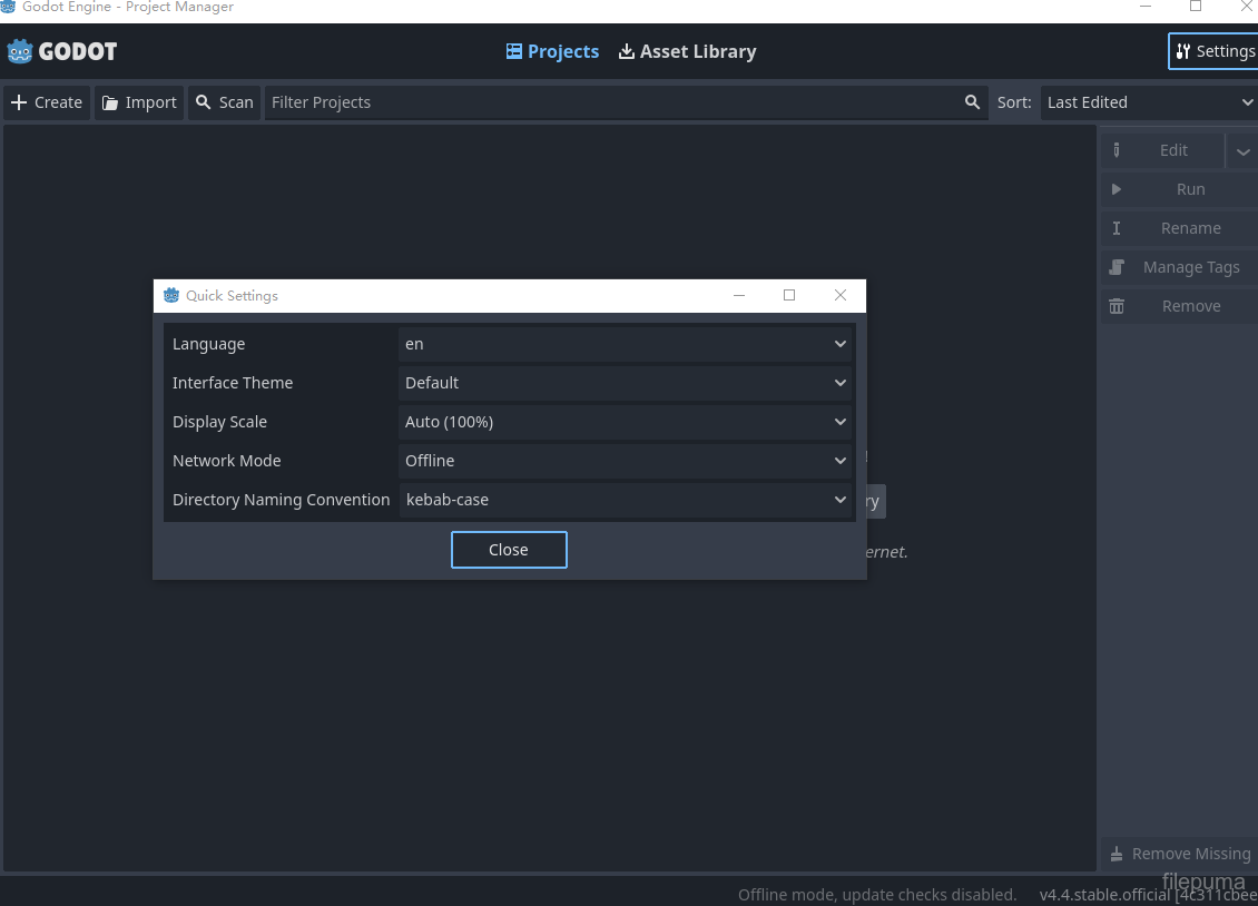 Herunterladen Godot Engine (64bit) 4.4 für windows - Filepuma.com