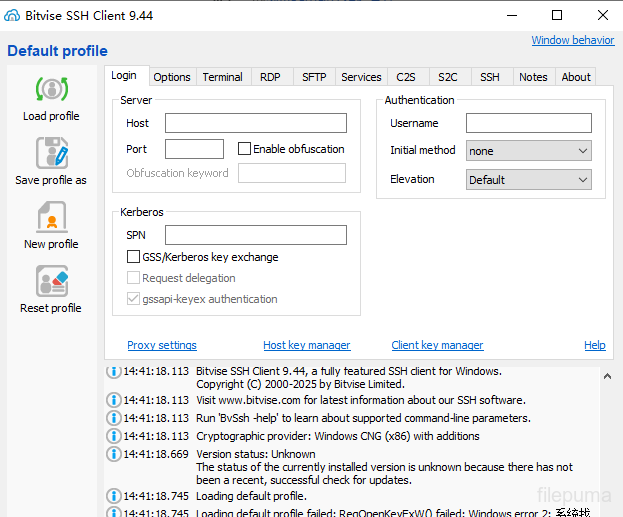 Download Bitvise Ssh Client 9 44 For Windows