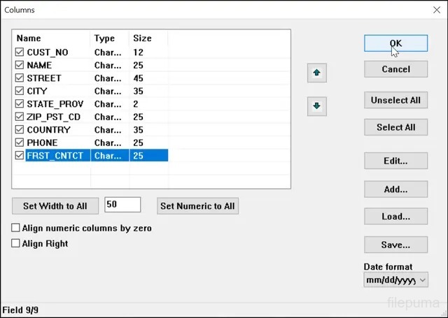 Baixar Advanced CSV Converter 7.89 para windows - Filepuma.com