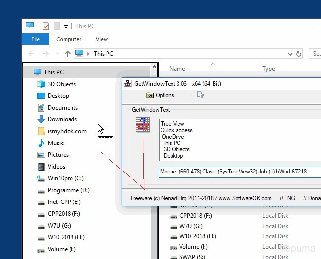 下载 GetWindowText (64bit) 5.11 为了 windows - Filepuma.com