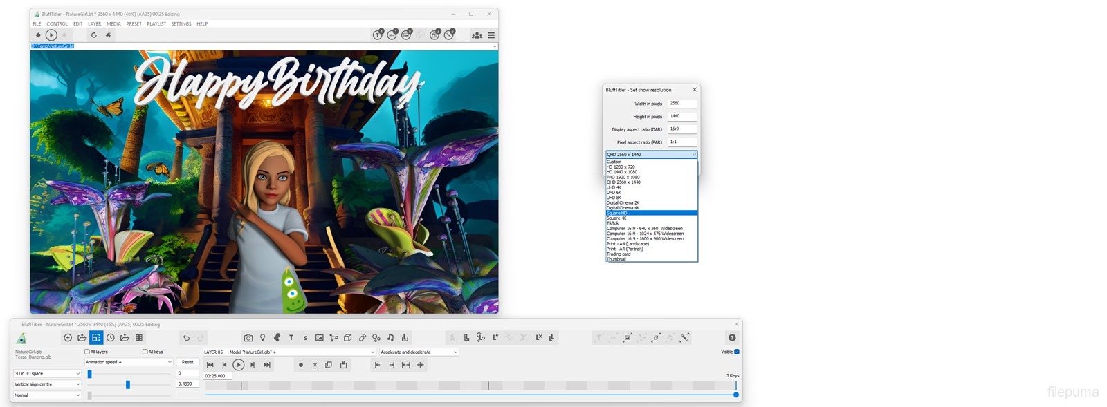 Descargar BluffTitler 16.7.7.1 para windows - Filepuma.com