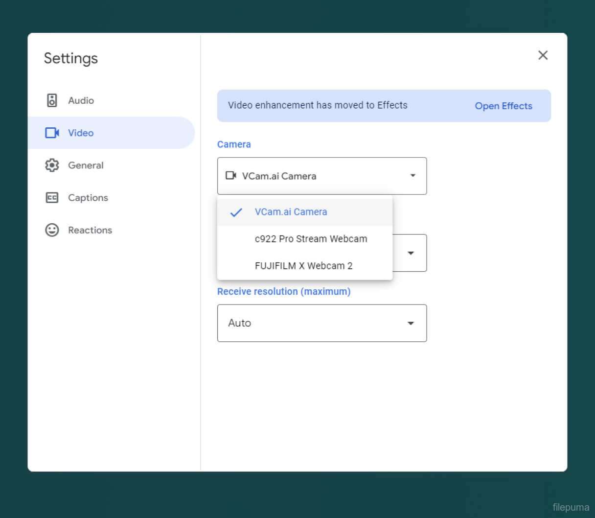 Descargar VCam 2.0.258 para windows - Filepuma.com